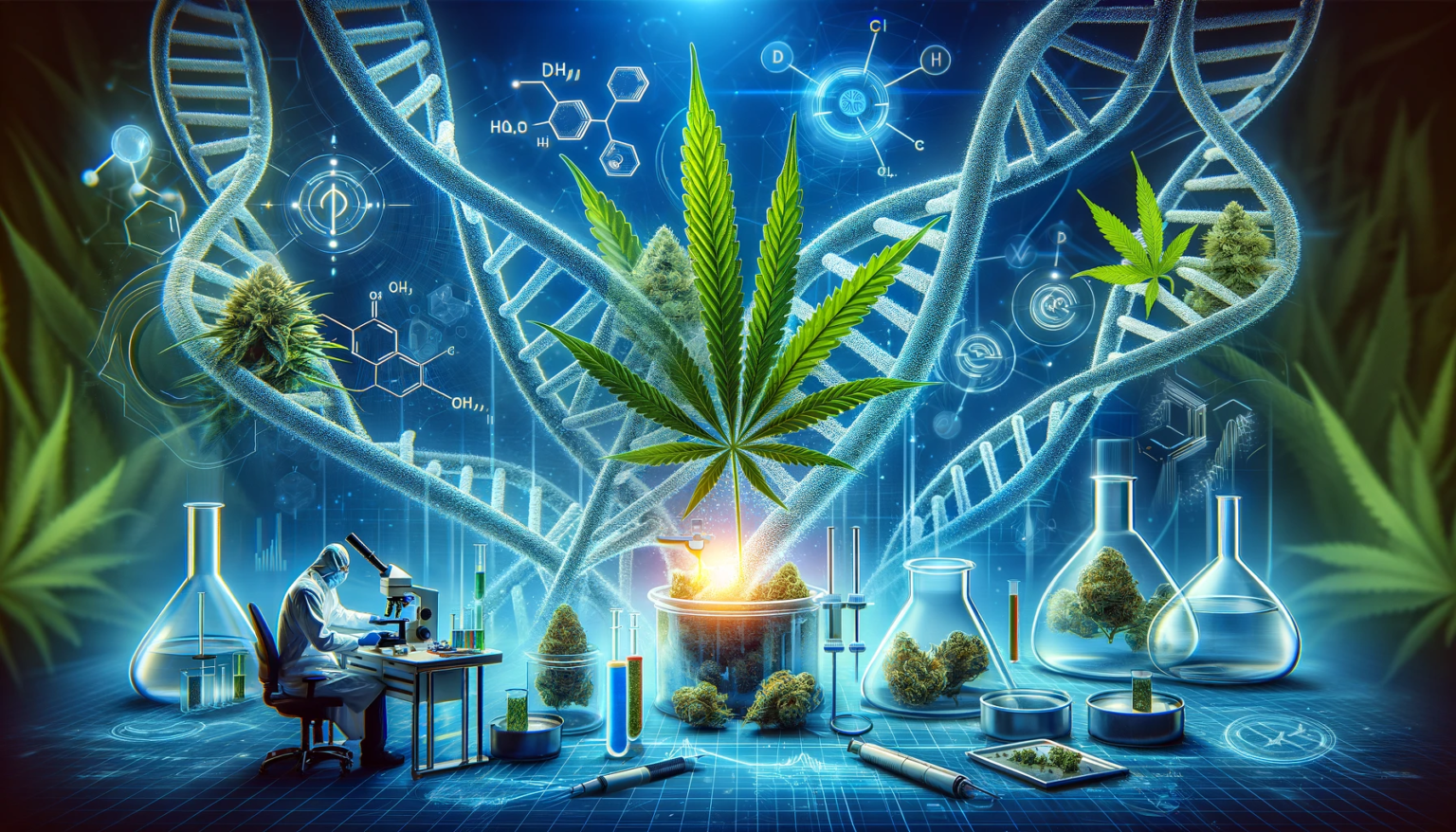 Cómo la Ingeniería Genética Impacta el Cannabis - Madrid Weed Club